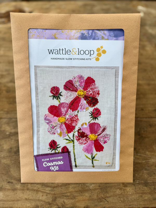 Wattle&Loop 'Cosmos' Slow-Stitching Kit – Southern Highlands Flower Farm